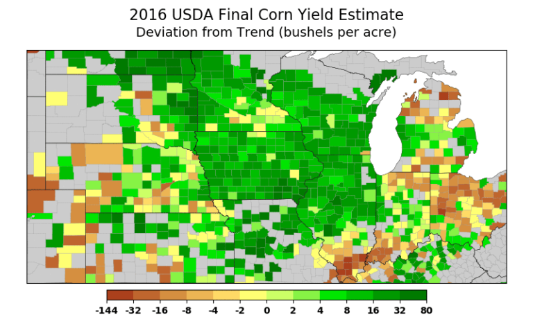 Sept Rain and Iowa Corn Yield