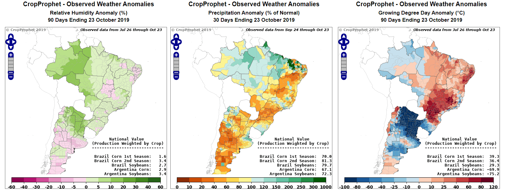 Brazil Crop Weather Forecast: Real-Time Data & Insights